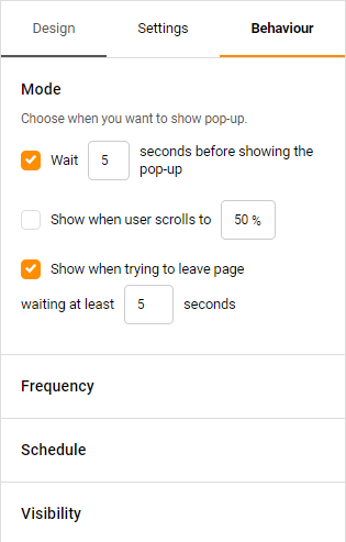 How to create a popup form? – Sender Help Center
