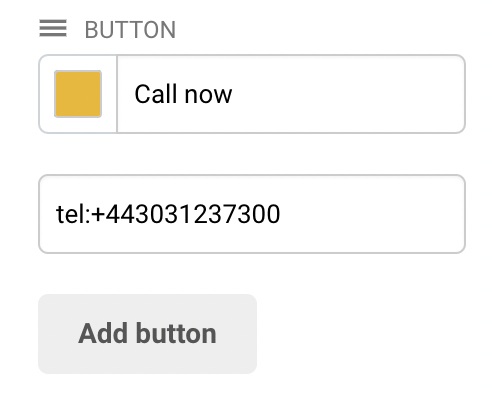 How to create a “Call now” button in the newsletter? – Sender Help Center