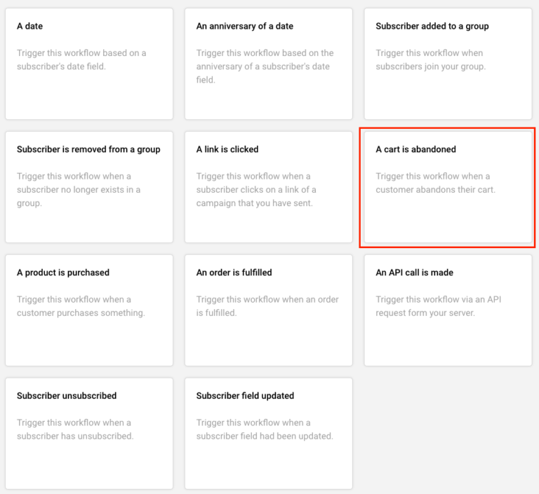 How to Create An Abandoned Cart Series Automation Inside Sender – Sender Help Center
